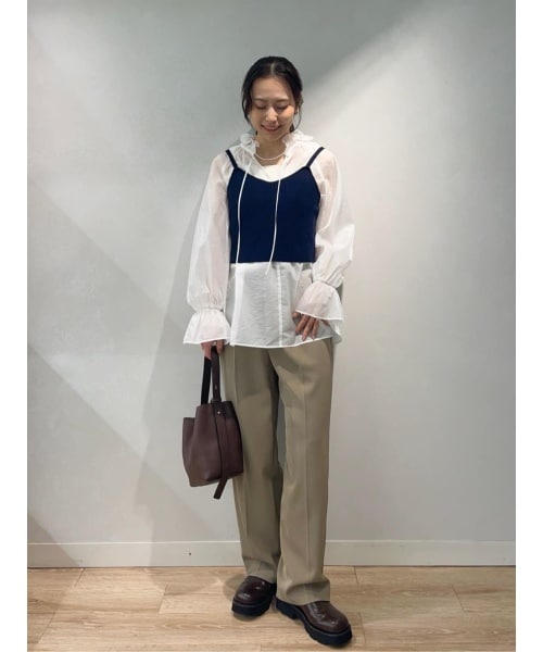 ウォッシャブルオーガンジーフリルブラウス | ノーリーズソフィー